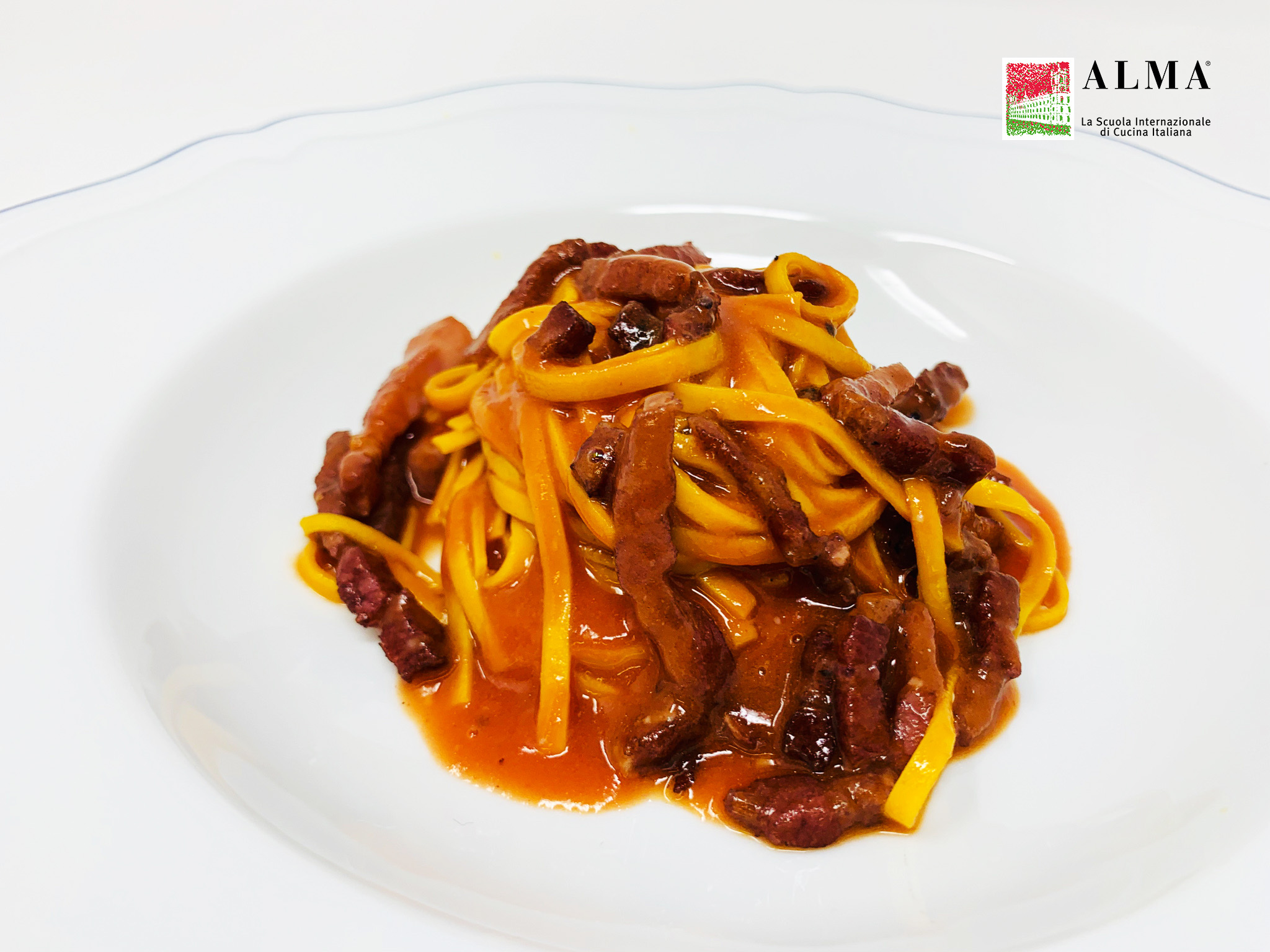 PIEMONTE/ CUNEO: TAJARIN CON PANCETTA ALLA BARBERA - Passione-Pasta.it